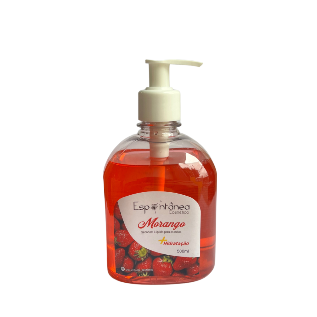 Sabonete Líquido Tradicional Morango 500ML – Espontânea